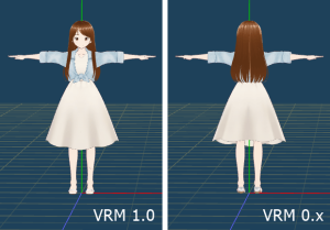 VRMのバージョン(0.x/1.0)と変換について | metaseq.net